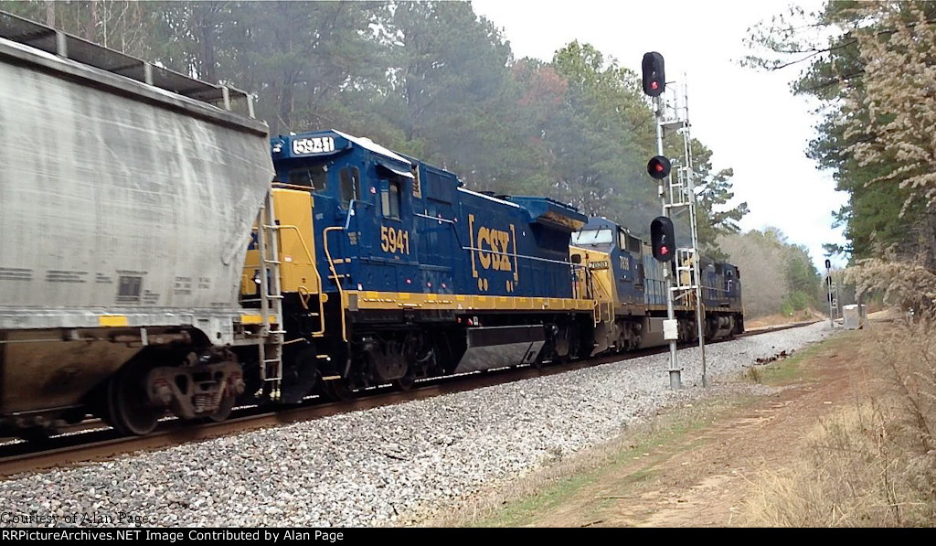 CSX B40-8 5941